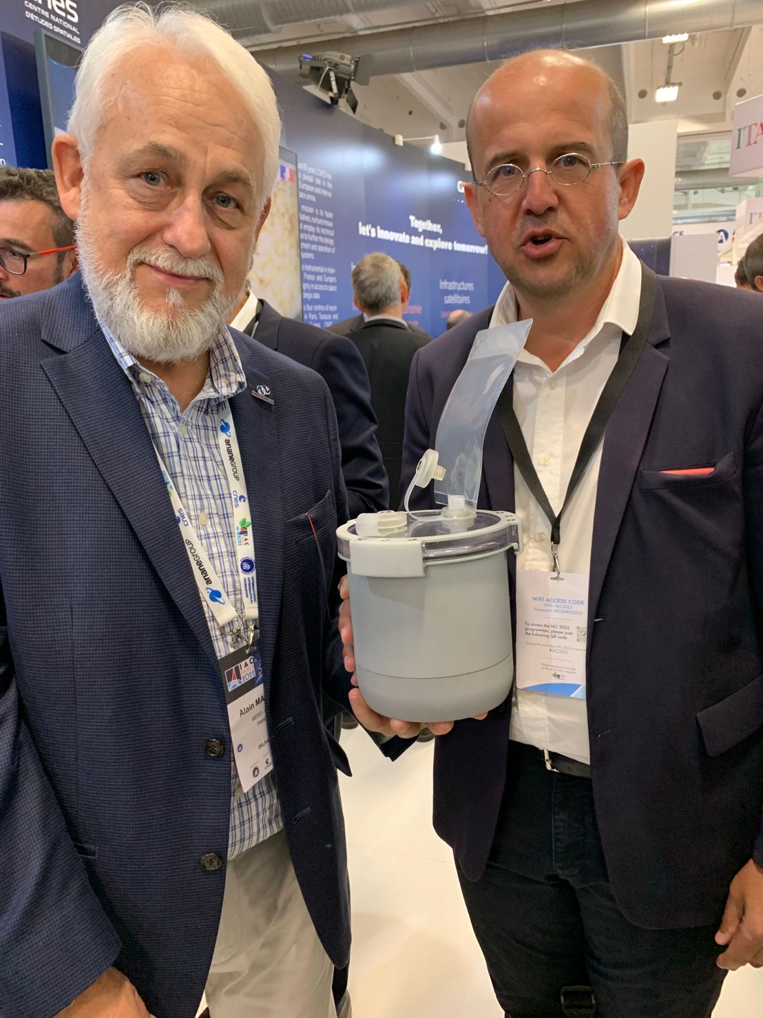 Notre partenariat avec le CNES et le MEDES pour le Food Processor ! - Comat